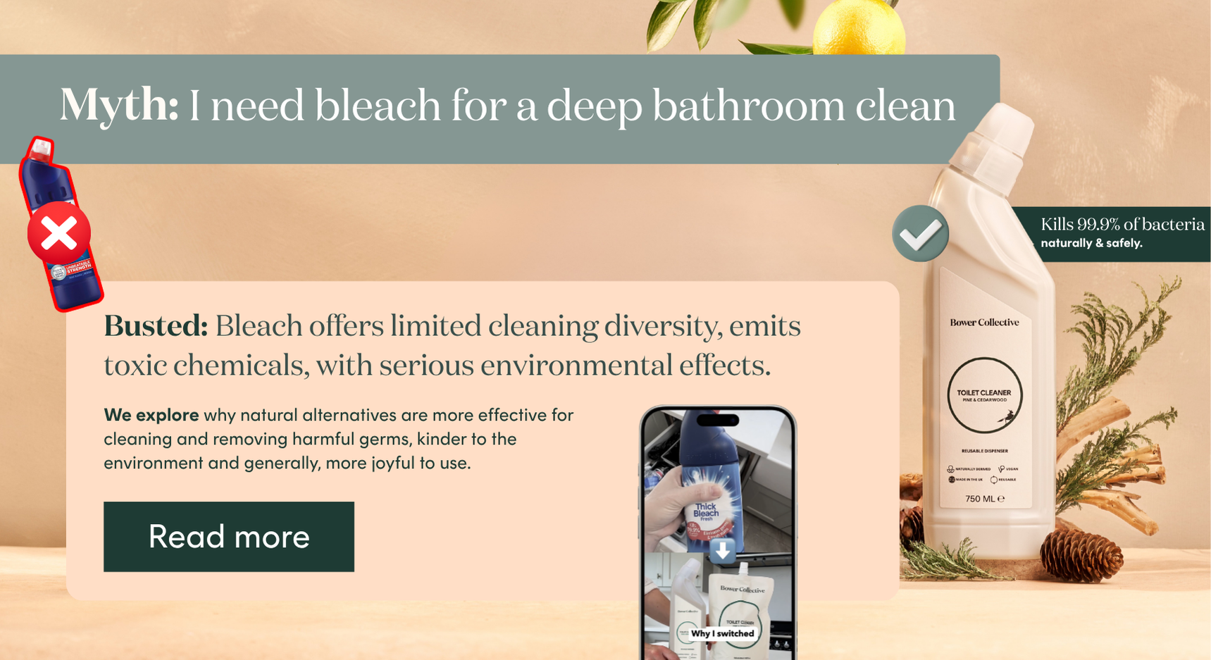 Myth Busted: You Don’t Need Bleach to Rid Your Bathroom of Germs ...