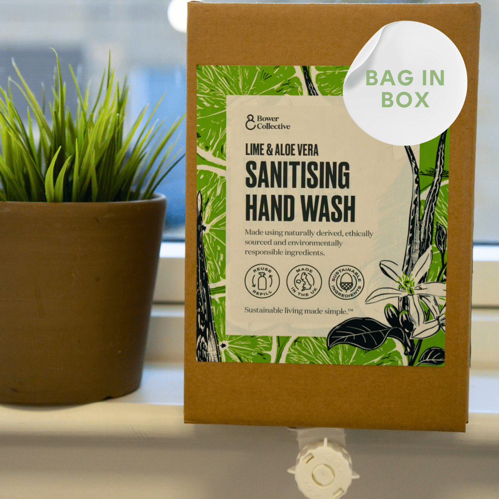 Natural Eco Hand Wash Lime & Aloe Vera Refill 5L | Bower Collective