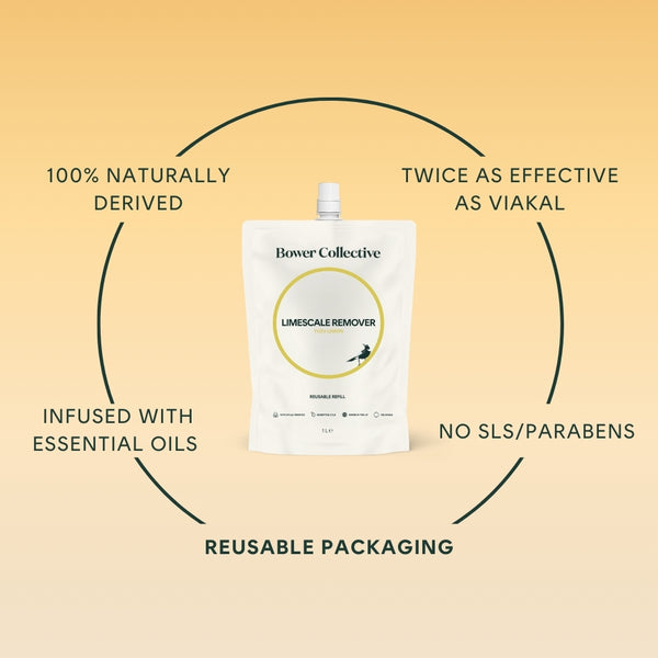 Limescale Remover Refill - 1L | Natural Descaler | Bower Collective