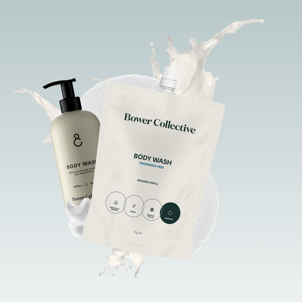 Bower Fragrance Free Body Wash Refill 1L | Bower Collective