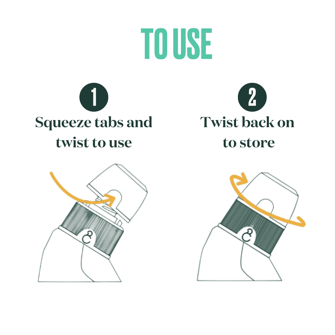 Reusable Toilet Cleaner Dispenser Bottle - 750ml | Bower Collective