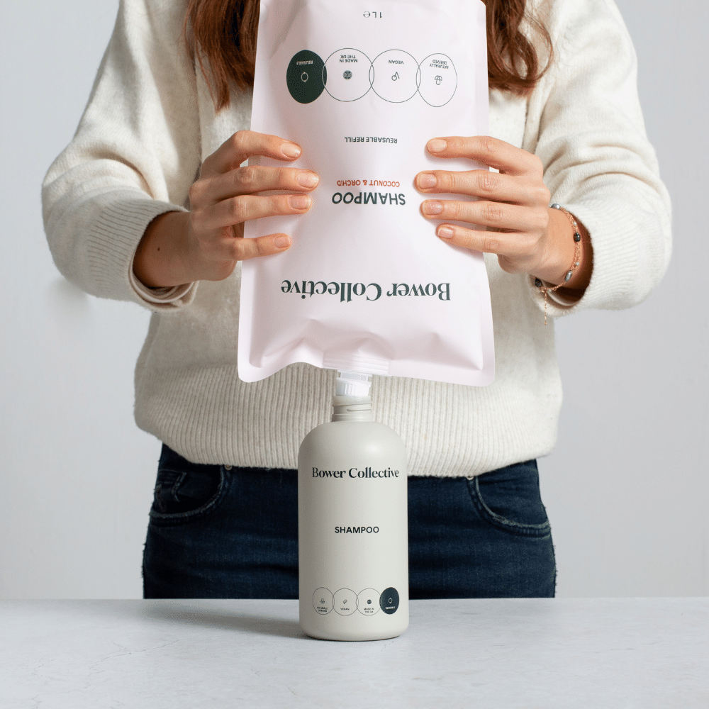 Coconut & Orchid Shampoo Refill | Bower Collective
