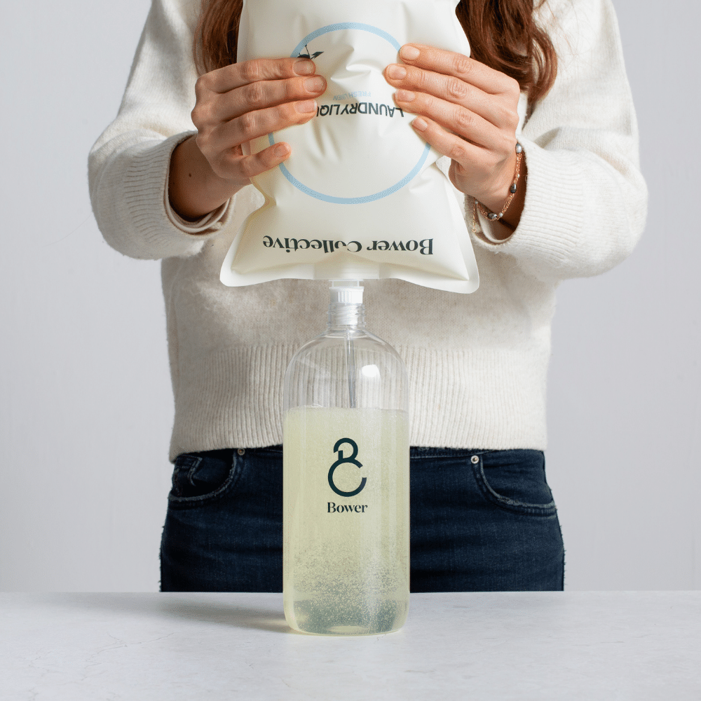 Fragrance-free Eco Laundry Liquid Refill 1L | Bower Collective
