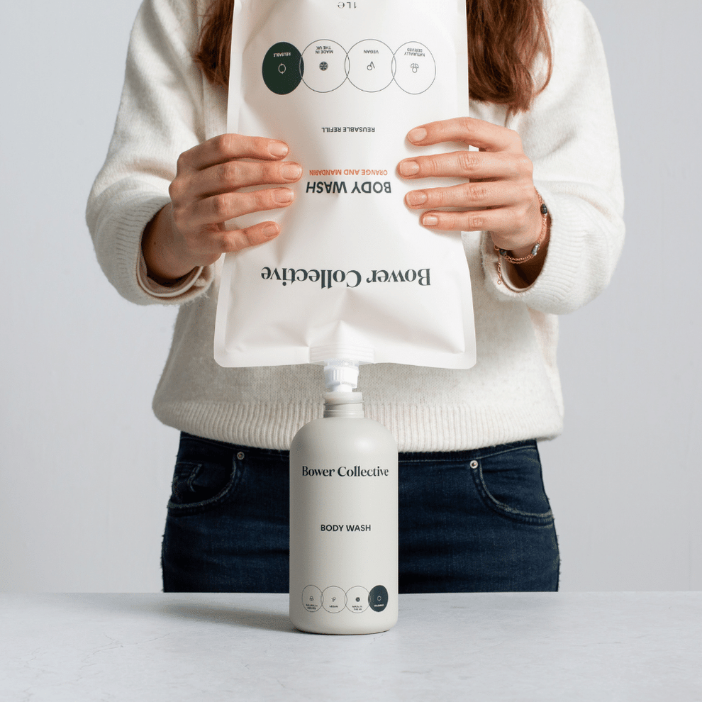 Bower Body Wash Refill – Dahlia & Vanilla 1L | Bower Collective